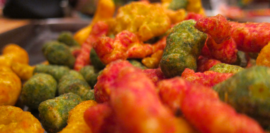 Cheesy Cheetos Art with Chester Cheetah from GoFatherhood®