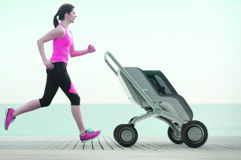 Pushless Robo-Stroller? Meet the Smartbe! from GoFatherhood®