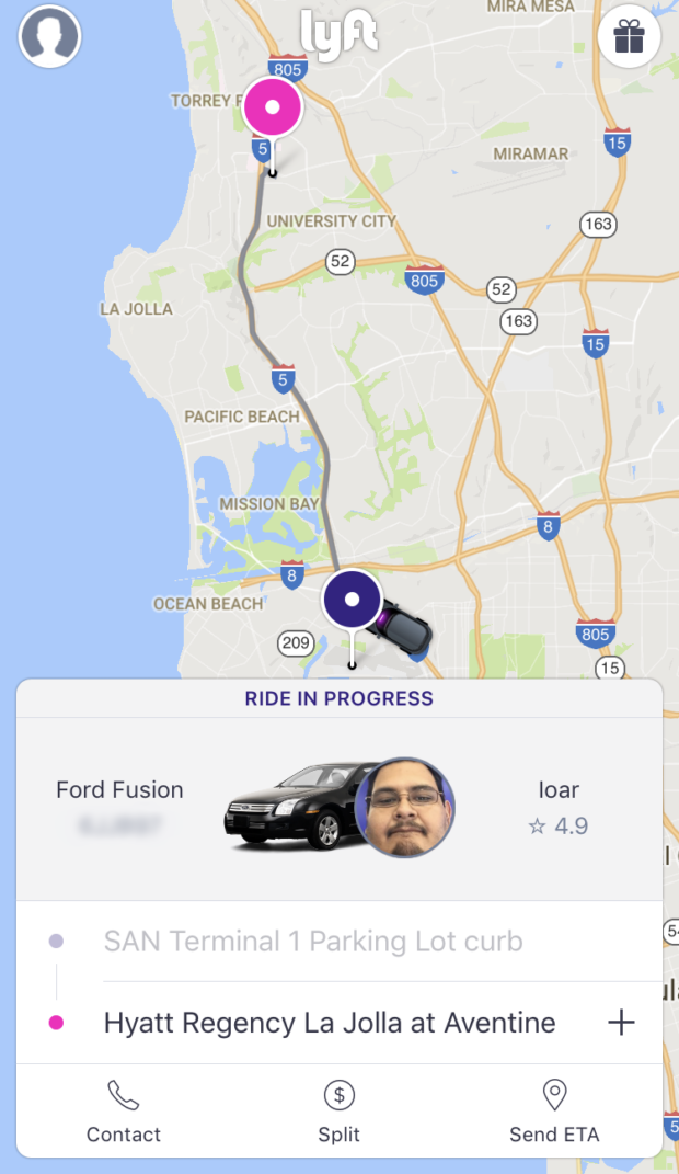 My First Lyft Ride from GoFatherhood®