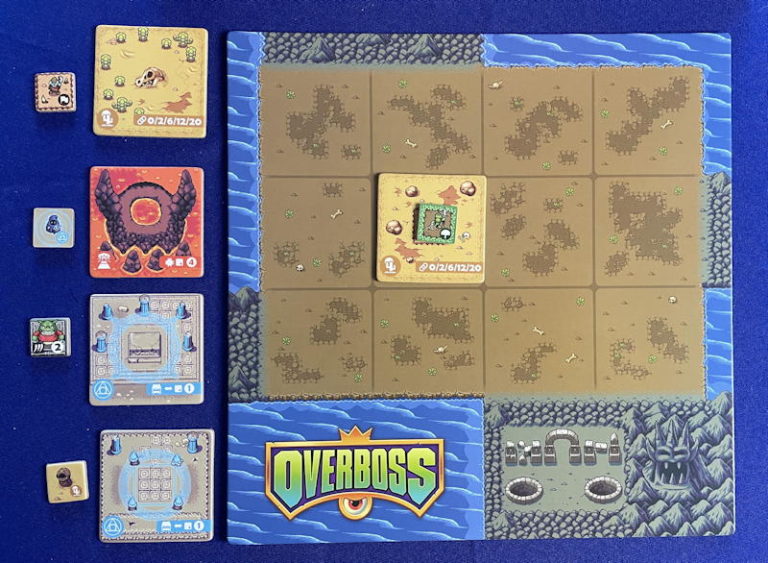 Game Review: Tricky Tile Placement with "Overboss" from GoFatherhood®
